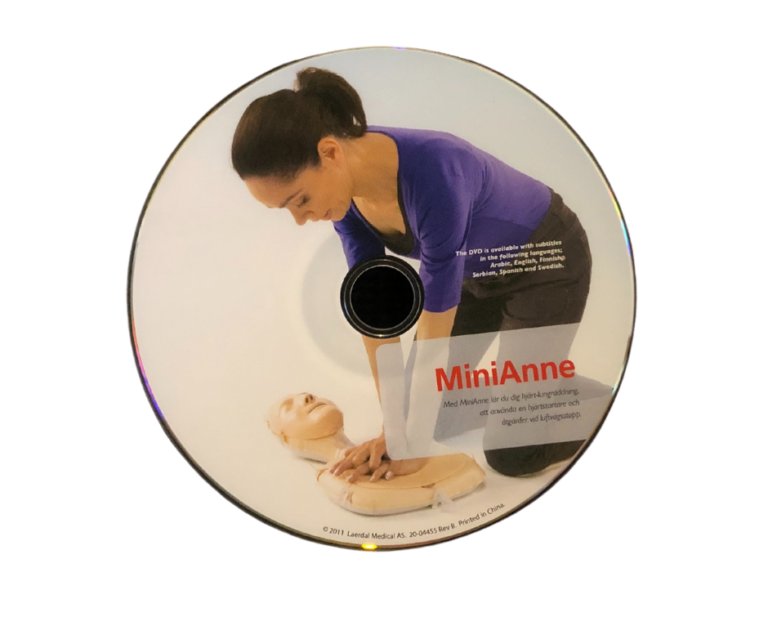 Mini Anne -HLR-docka för distansutbildning och skolor