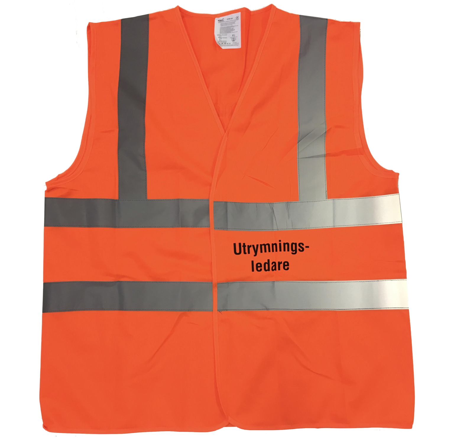 Utrymningsväst orange | köp väst för utrymningsledare här!