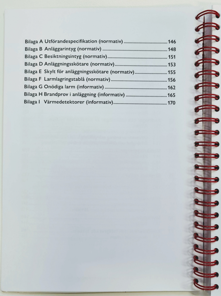 SBF 110:8 Regler för brandlarm | Köp regelboken här